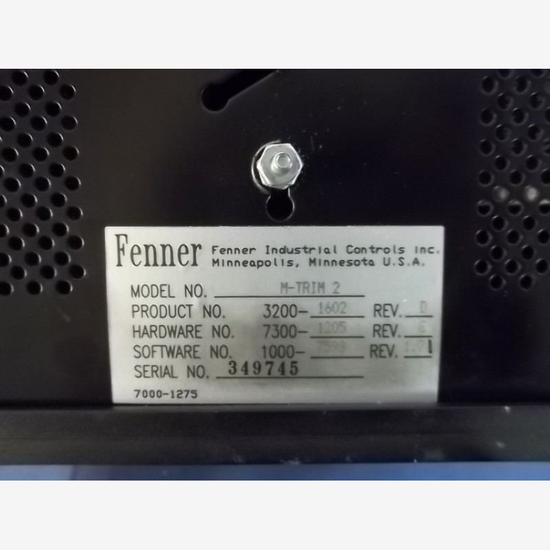 Fenner M-TRIM2 Speed Control