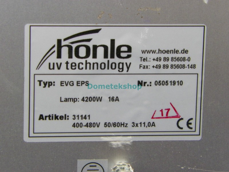 Honle UV EVG EPS 31141