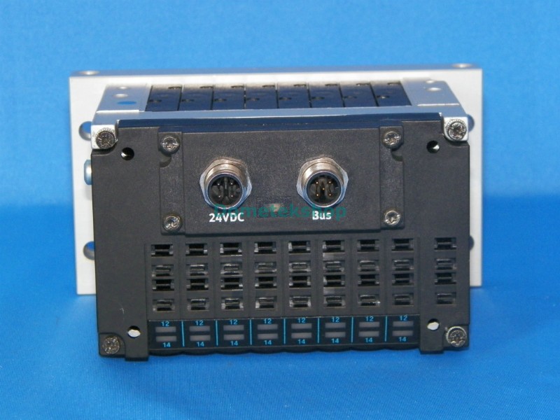 Festo block for 8 x 10mm valves 161415