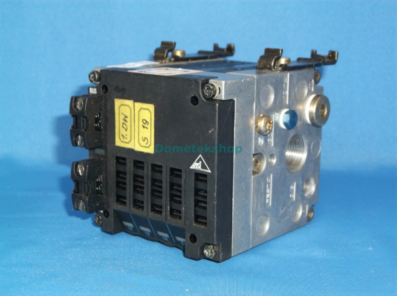 Festo block for 4 x 10mm-valves 161414