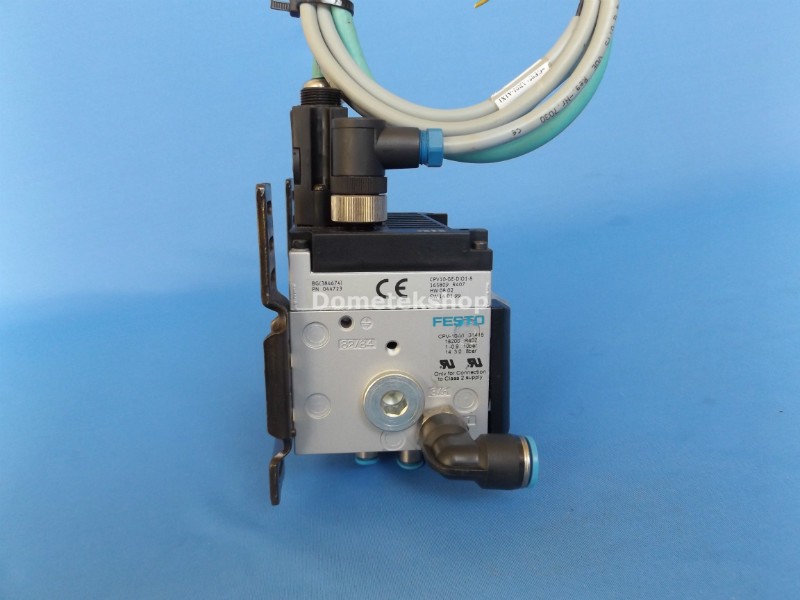 Festo block for 8 x 10mm valves 161415