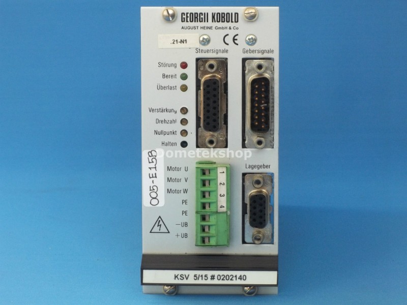 Georgii Kobold KSV 5/15 E1-M2-K4/ZK/P1/G3/