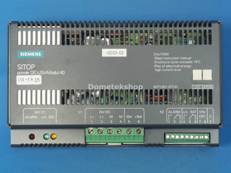 Siemens SITOP POWER DC-USV-Modul 40