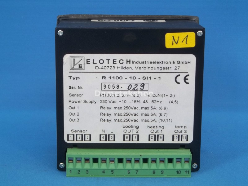 Elotech R1100-10-SI1-1