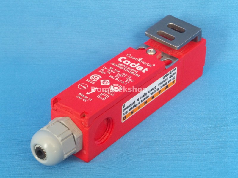 Guardmaster Cadet safety switch w. key