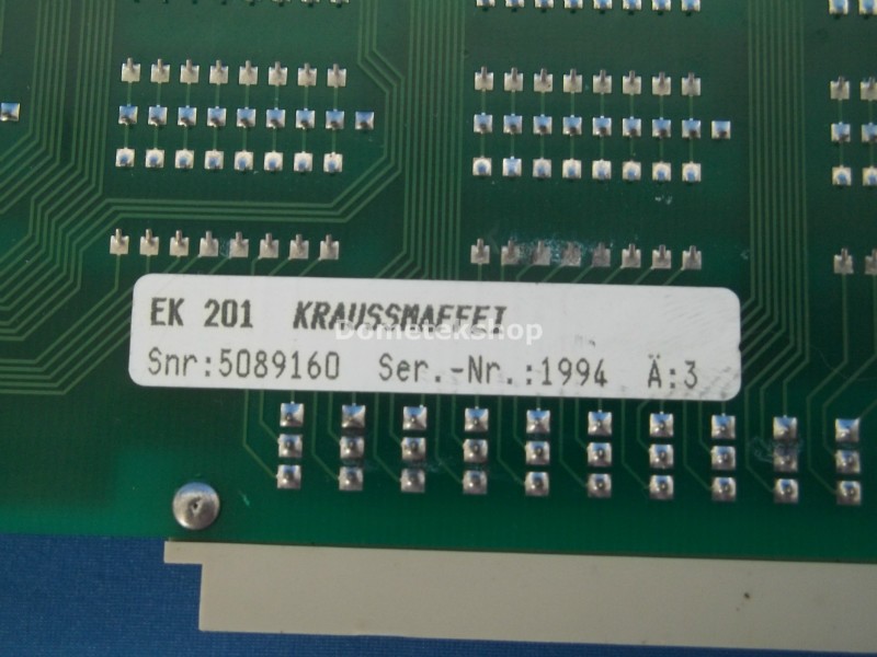 Krauss Maffei EK 201 Card