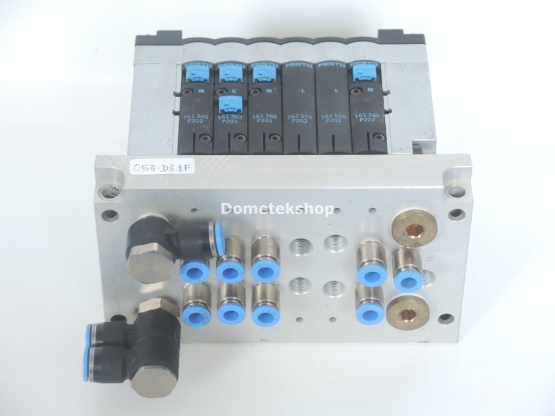 Festo block, 6 x 14mm, 161360, 162550