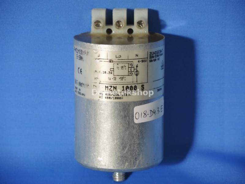 Bag MZN 1000 S Ignitor