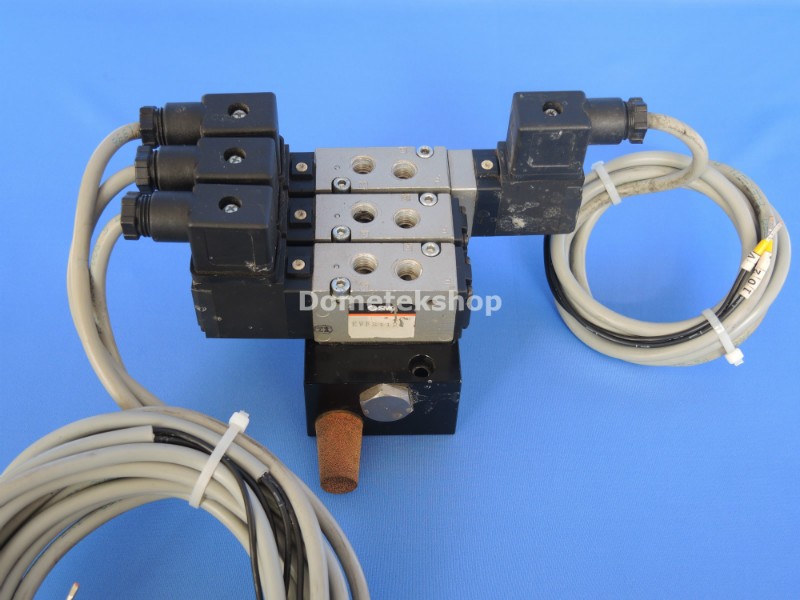 SMC Valve block for 3 valves EVFS1120