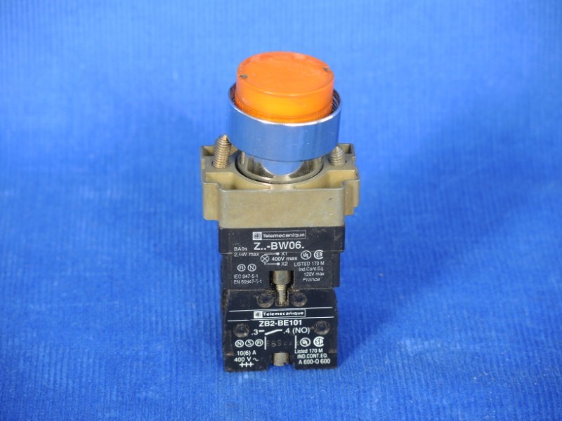 Telemecanique Lighted switch Z..BW06