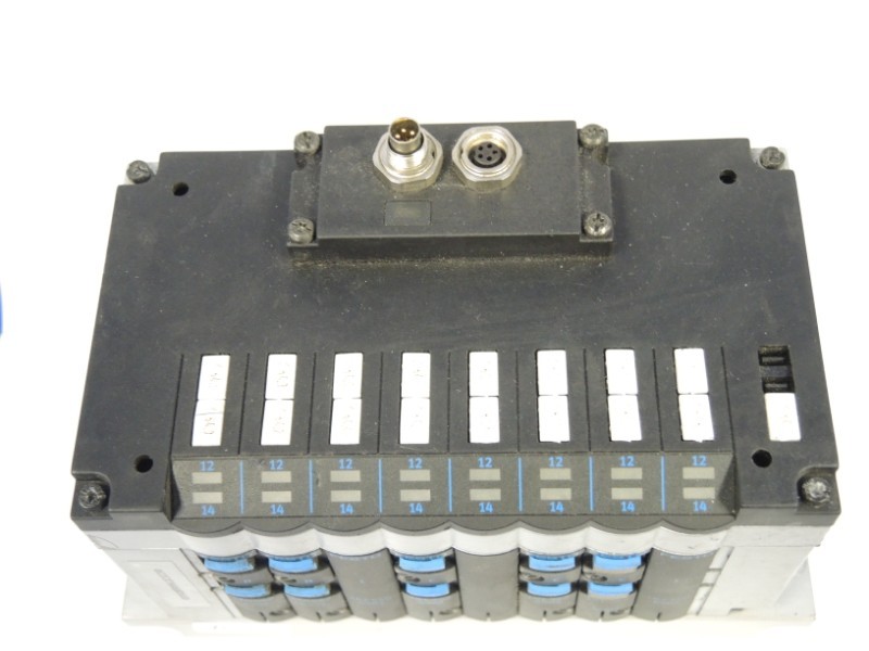 Festo block for 8 x 14mm valves, 162550, 1