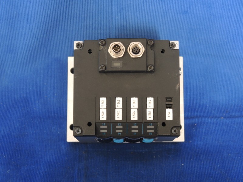 Festo valve block for 4 x 14mm-valves