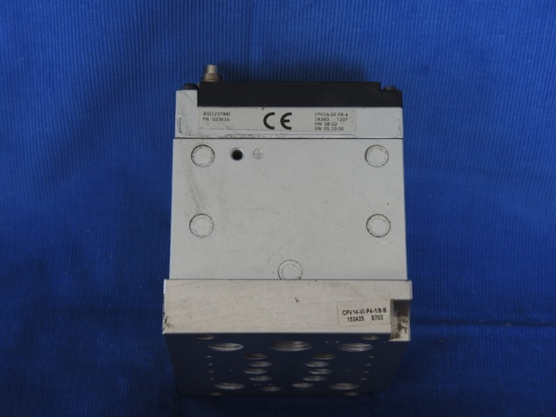 Festo valve block for 4 x 14mm-valves