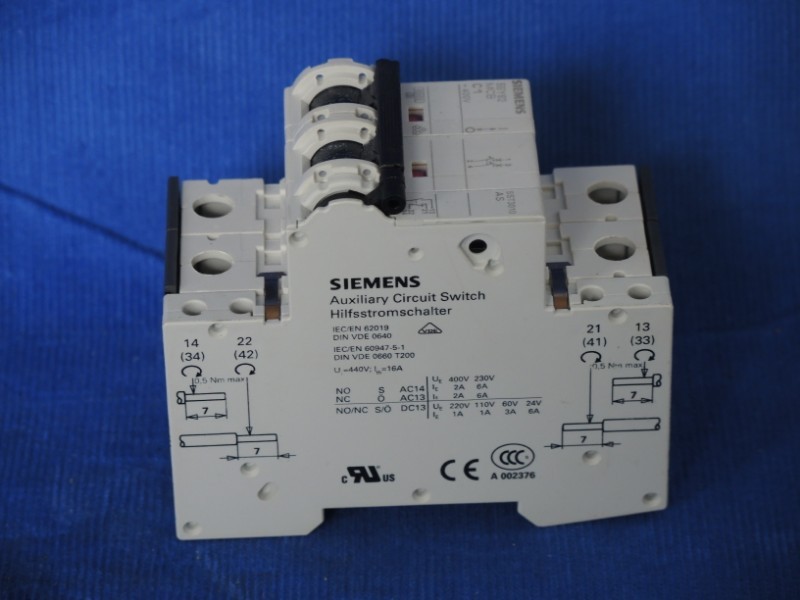 Siemens 5SY62 MCB C1 circuit breaker