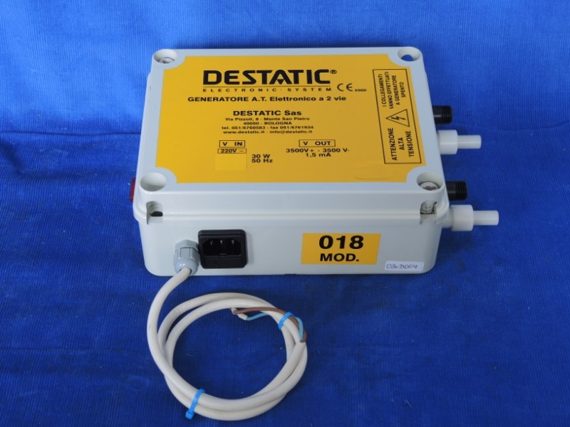 Destatic SAS Model 18, 220 V de-ionizer