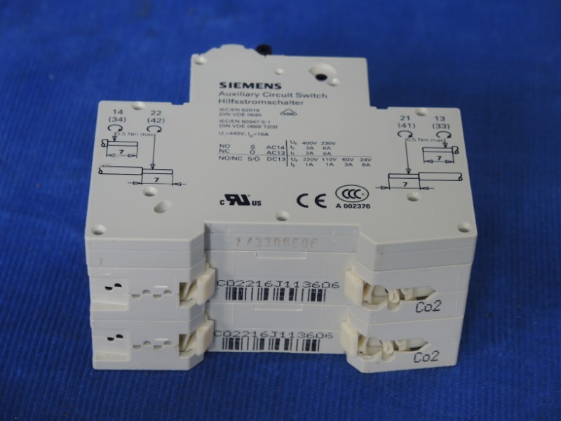 Siemens 5SY62 MCB C2 Circuit Breaker
