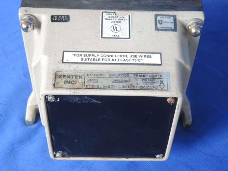 Xentek EIT 2.5-27 Extreme Isolation Transf
