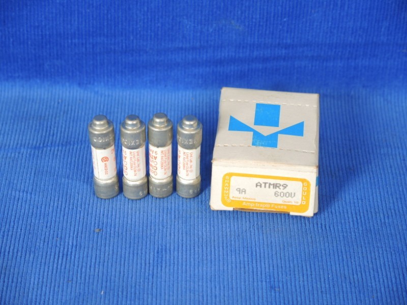 Shawmut Gold ATMR 9 fuse (New, Lot of 4)