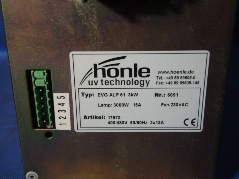 Hoenle EVG ALP51 UV Power Supply