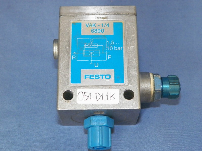 Hydraulic & Pneumatic Cylinders VENTURI FESTO VAK-1/4 Business ...